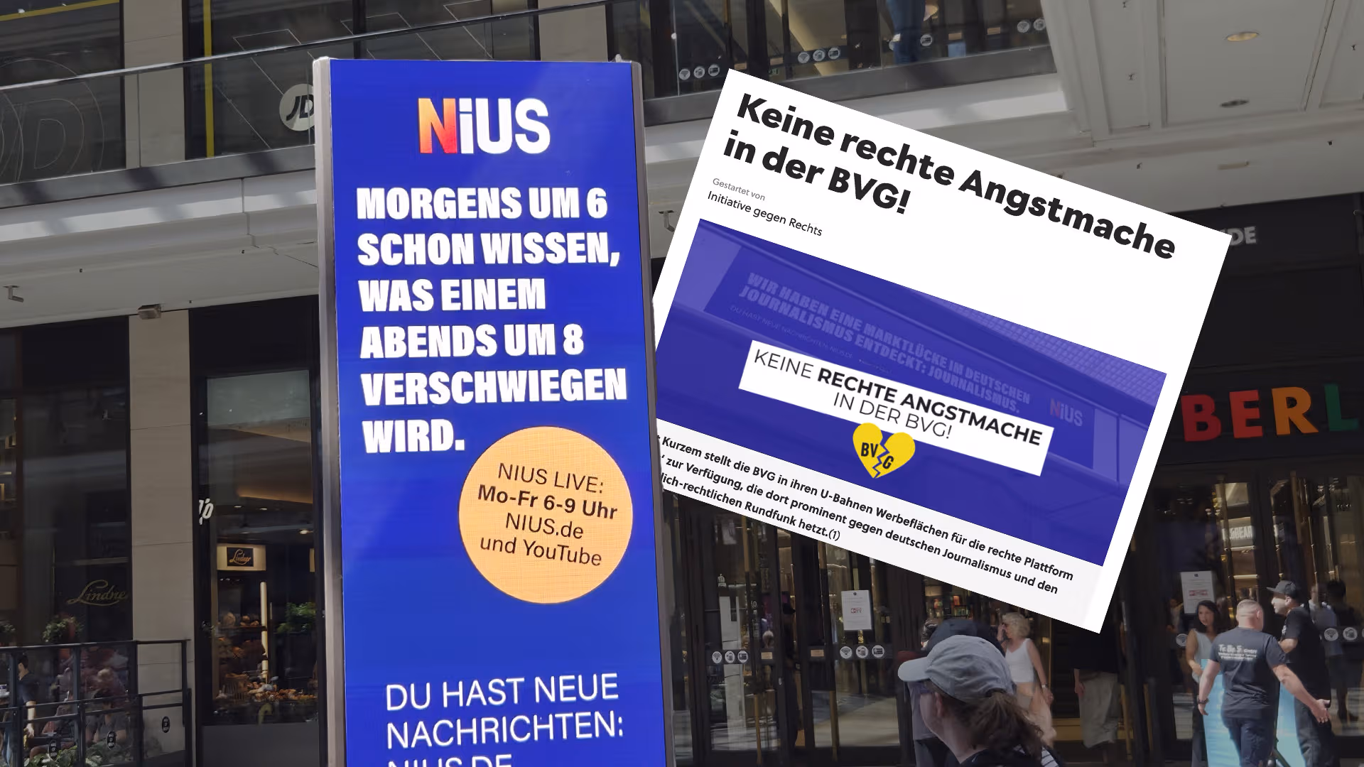 Die Empörungswelle gegen die neue NIUS-Werbekampagne | NIUS